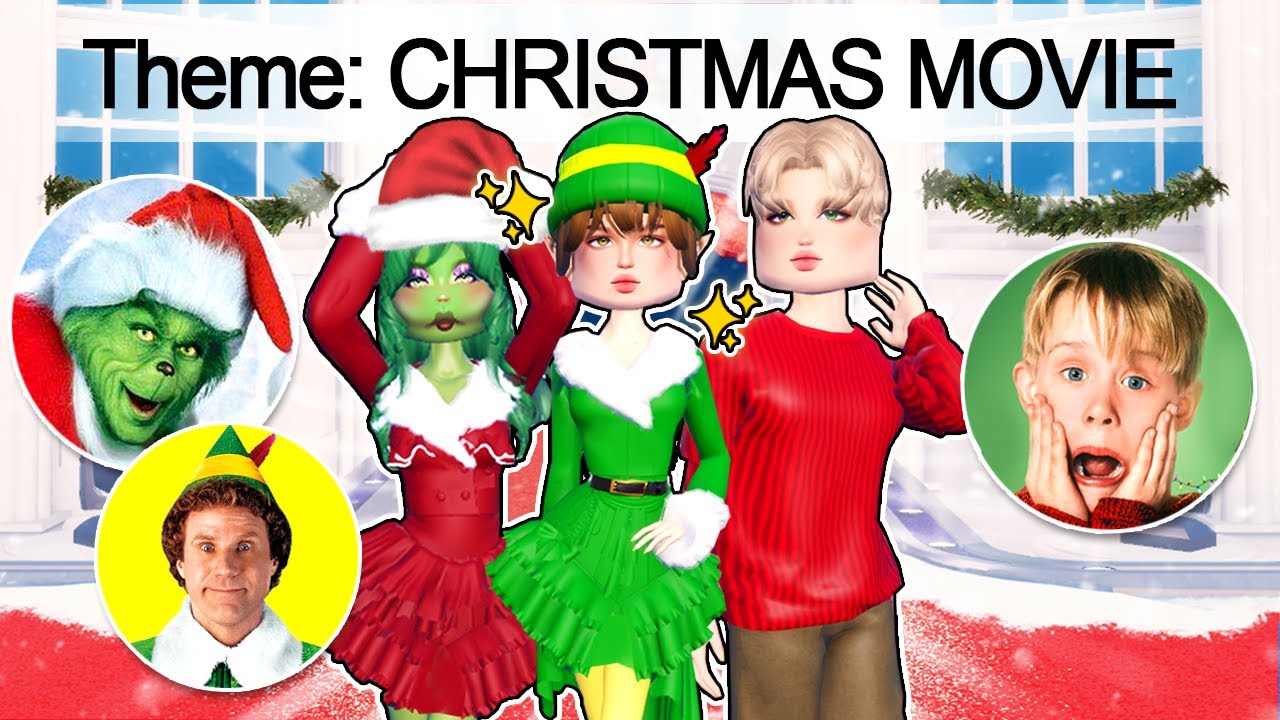 Buying CHRISTMAS MOVIE Themes in DRESS to IMPRESS - YouTube