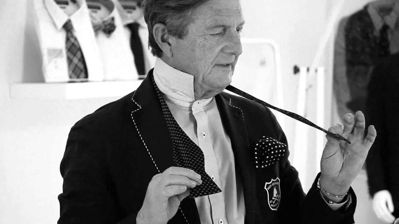 How to NOT tie a bow tie with Nick Graham - YouTube