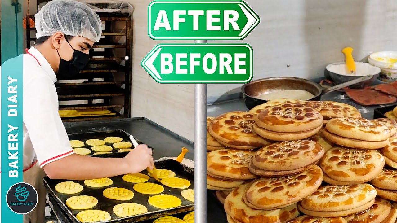 In this bakery Shirmal Iranian is baked with the best quality! - YouTube
