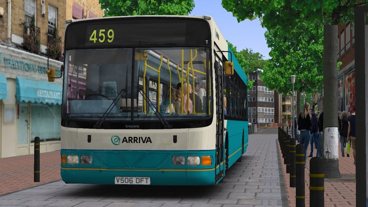 OMSI 2 | NEW Bowdenham V5 Bit Of Arriva Route 459 (Old 405) Action ...