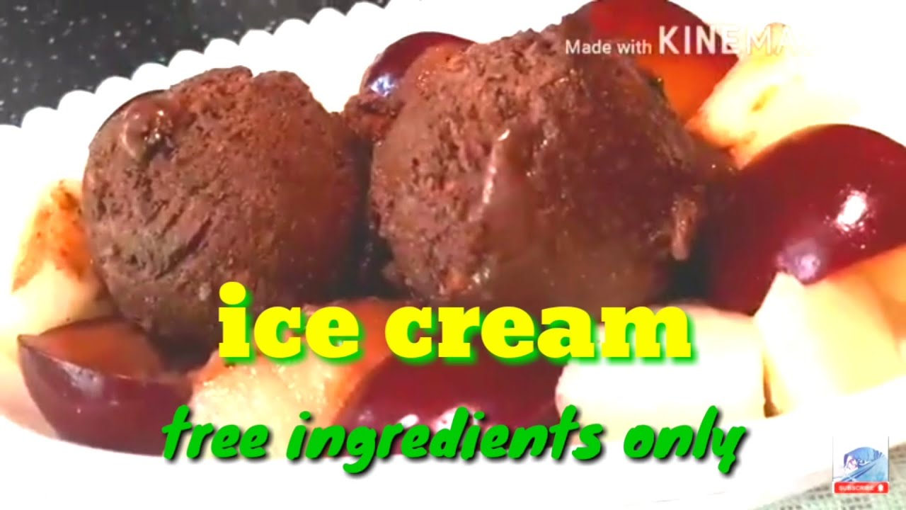 ice cream istimewa dengan 3 bahan dari dapur jeddah van java - YouTube