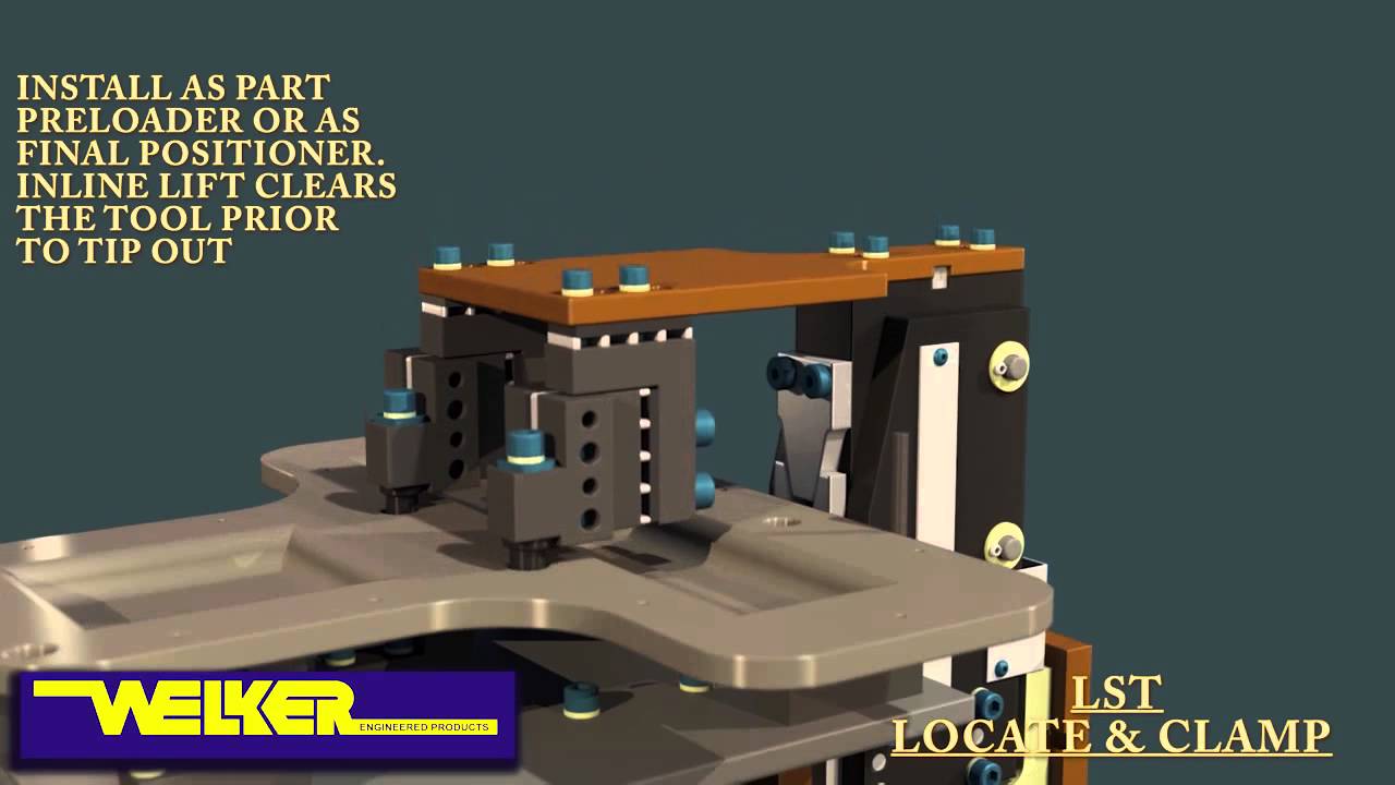 Locate and Clamp with Welker Part Positioner - YouTube