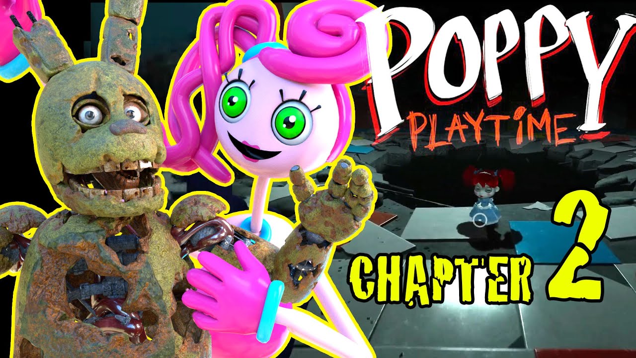 Springtrap reacts to Poppy Playtime Chapter 2 - YouTube
