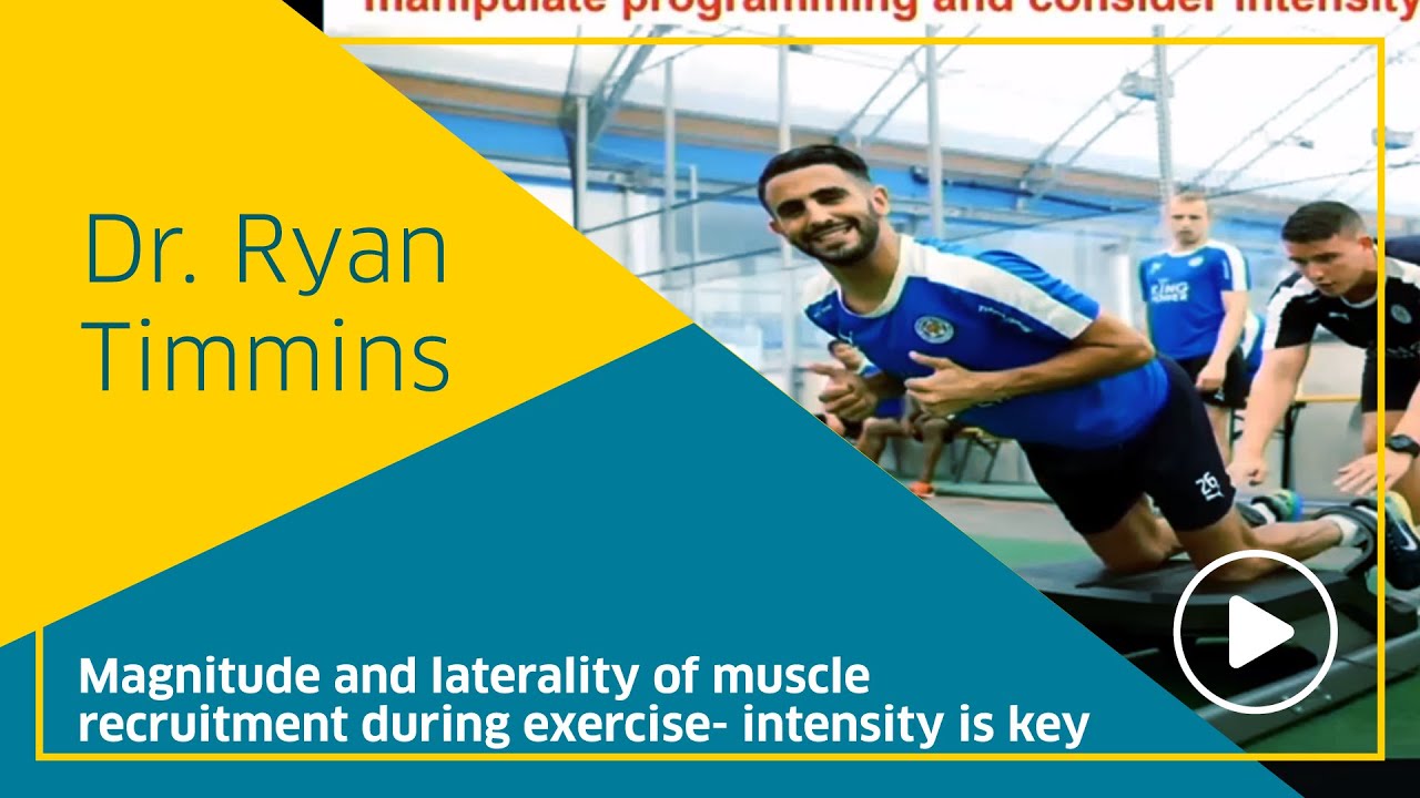 Magnitude and laterality of muscle recruitment during exercise ...