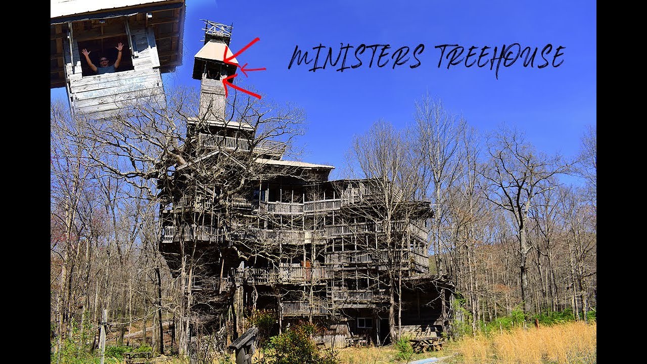 Exploring the worlds LARGEST treehouse! ABANDONED - YouTube