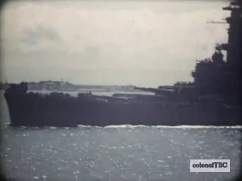 USS South Dakota (BB-57) in Japan - 1945