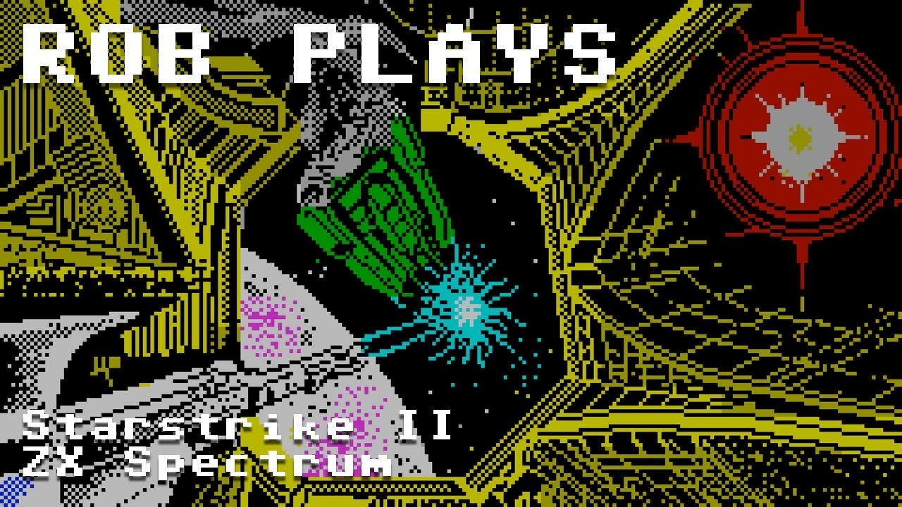 Starstrike II on ZX Spectrum - Rob Plays - YouTube