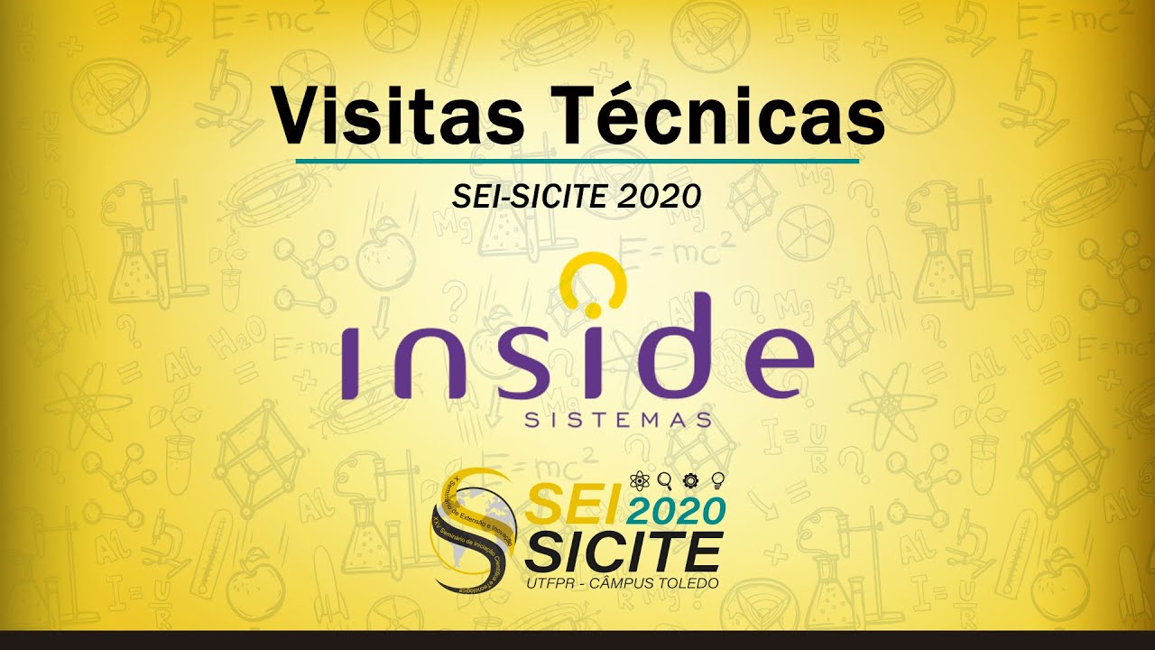 Visita Técnica à Inside Sistemas | SEI/SICITE 2020 - YouTube