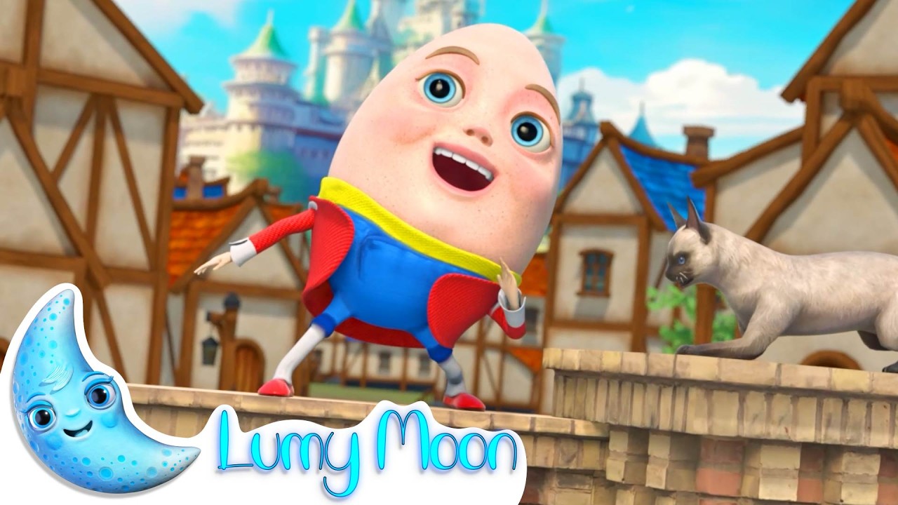 Humpty Dumpty Sat on a Wall | Lumy Moon ★ Nursery Rhymes & Kids Songs ...