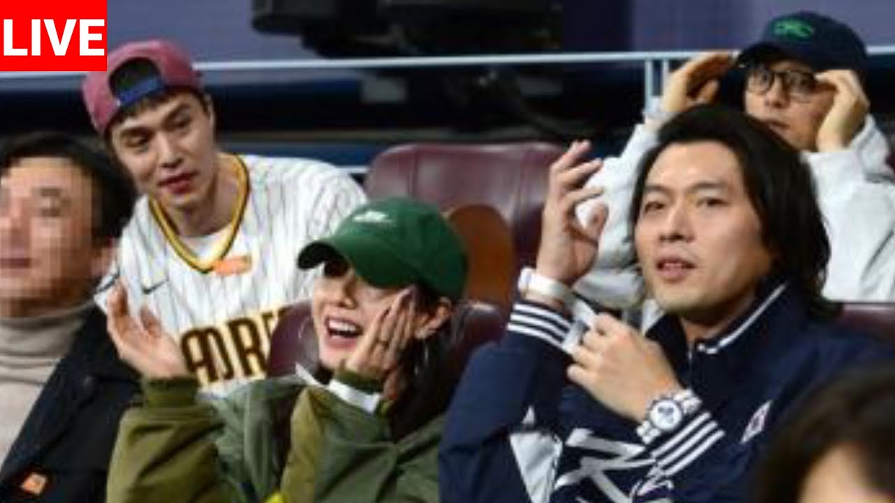 FULL VIDEO OF HYUN BIN ,SON YE-JIN, LEE DONG WOOK & GONG YOO WATCHING ...