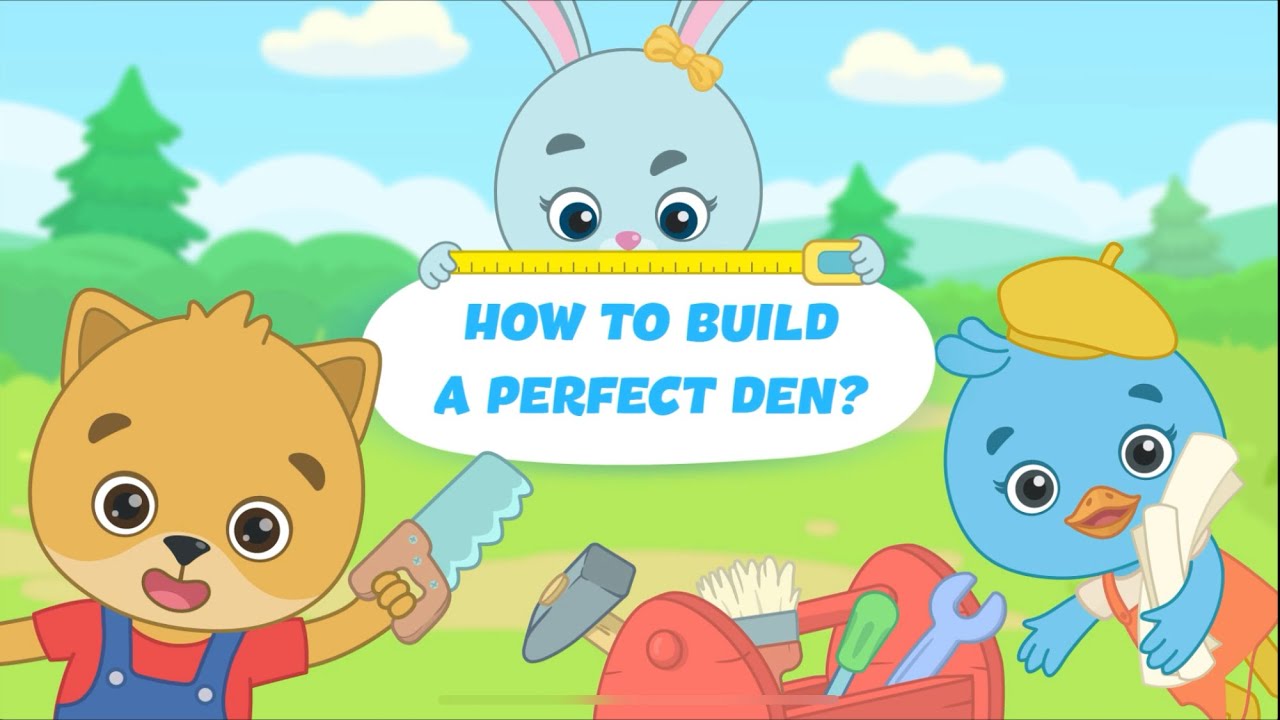 how to build a perfect den - YouTube