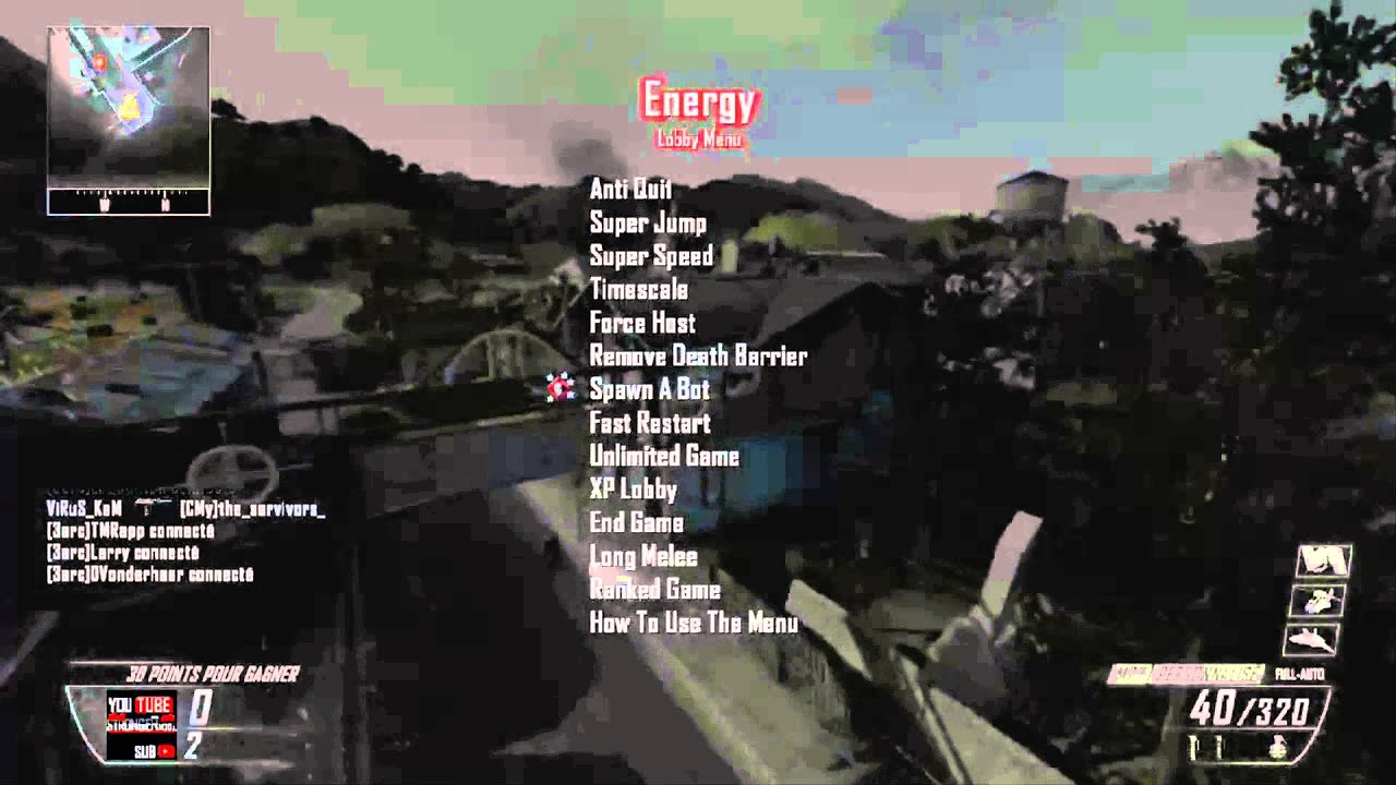 BO2 1.19 [Mod Menu Energy] - YouTube