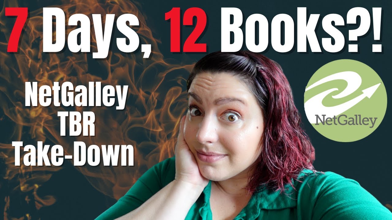 Reading 12 Books in 7 Days?!! NetGalley TBR Take-Down Challenge - YouTube