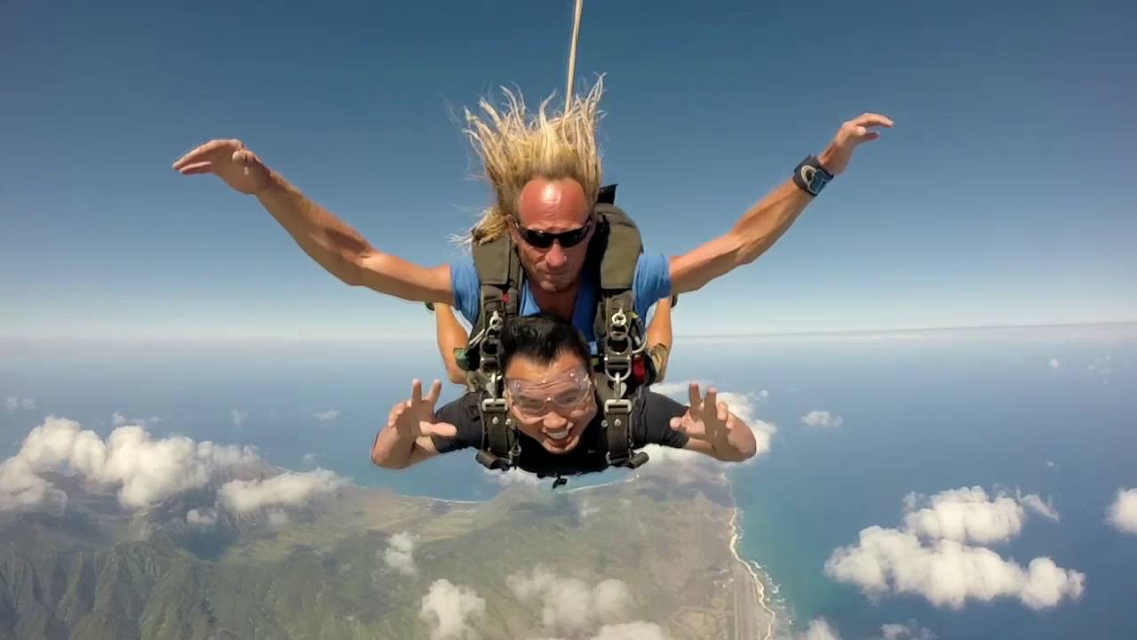 pacific skydive north shore hawaii - YouTube