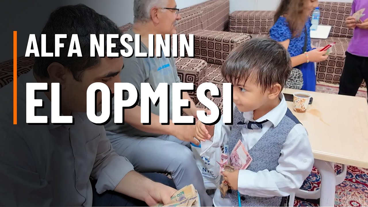 alfa nesli bayramda el opme - YouTube