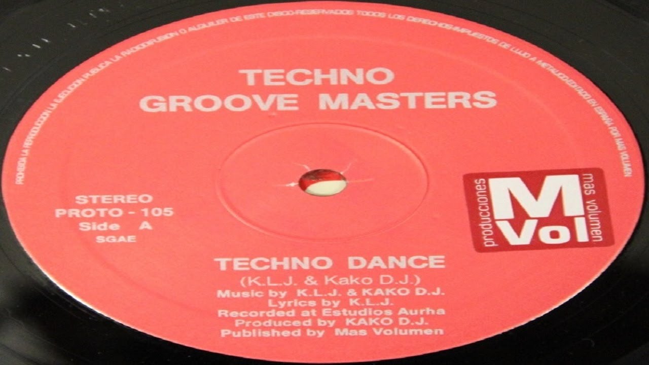 Techno Groove Masters - Techno Dance (A1)(1993) - YouTube