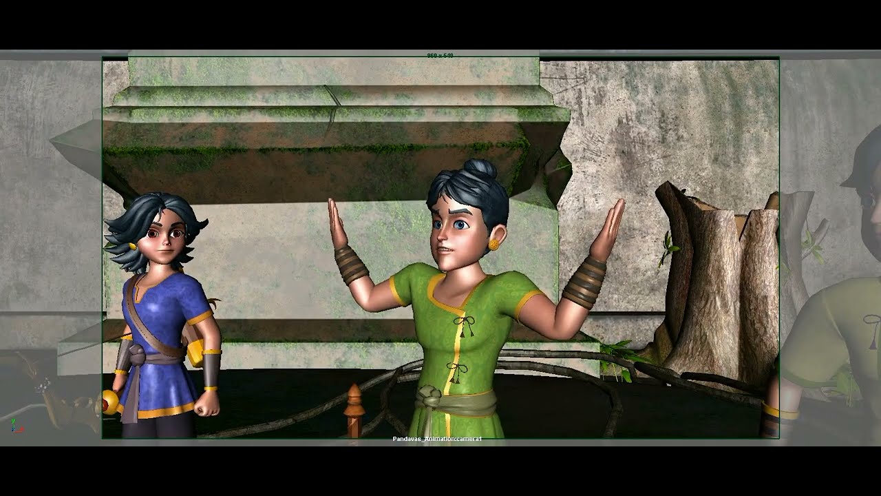 Pandavas Final Animation 21 final - YouTube