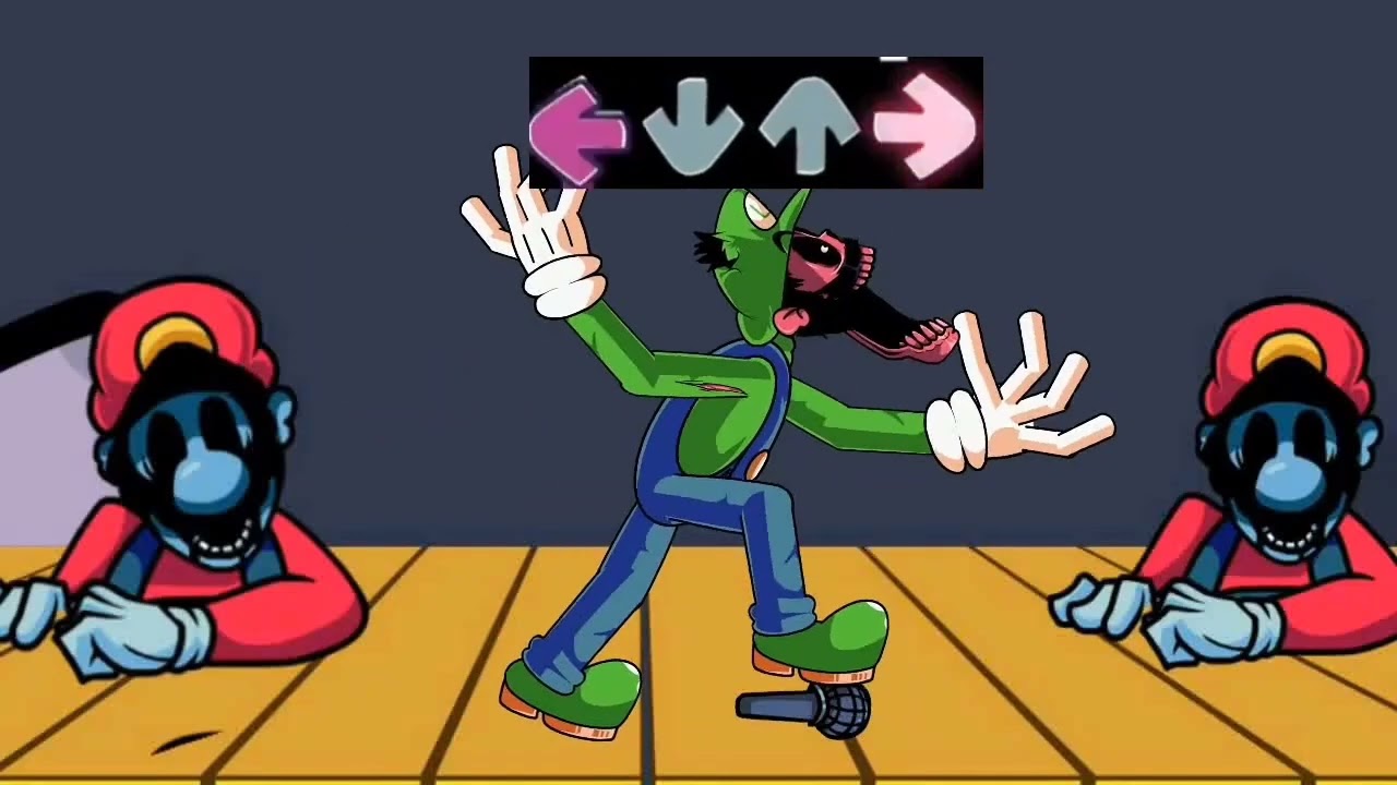 fnf test sude wie i hate You luigi - YouTube