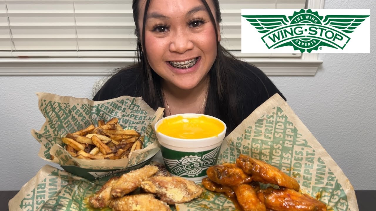 1 LB OF NACHO CHEESE WITH WINGSTOP MUKBANG #eatingshow #eating # ...