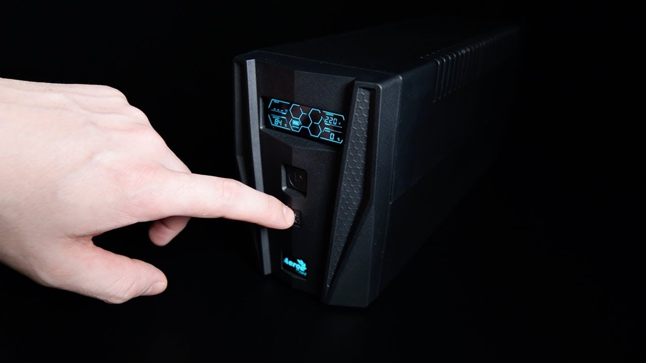 AeroCool Aero Shield LED Backlight Colors (C625 & C825) - YouTube