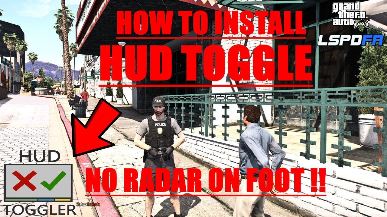 How To Install HUD Toggler | LSPDFR | GTA V - YouTube
