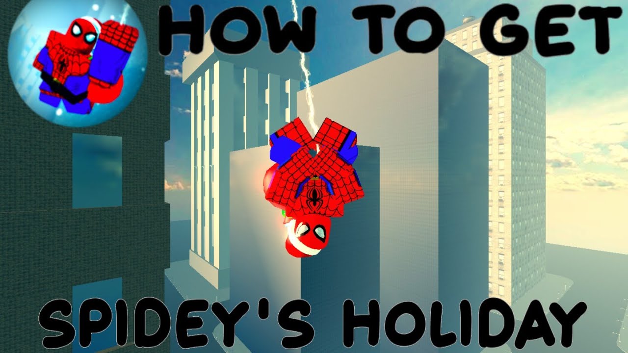 How to get Spidey's Holiday in typical web swinging game - YouTube