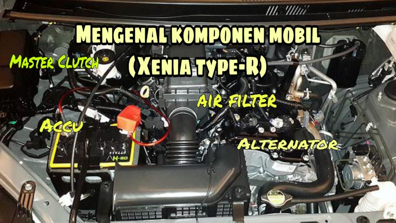 Ilmu gratiiis!! Nama dan letak komponen pada mobil XENIA, AVANZA - YouTube
