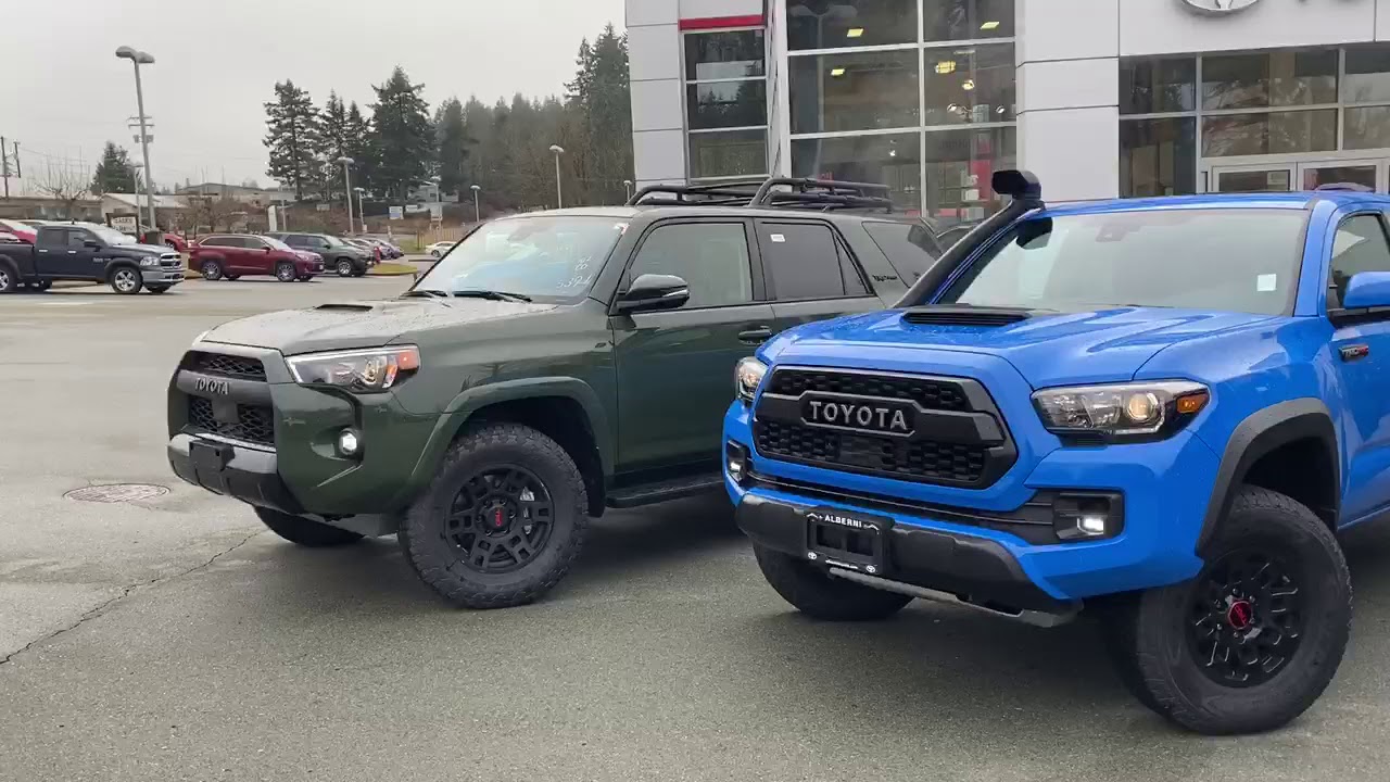 TRD PRO LINEUP - YouTube