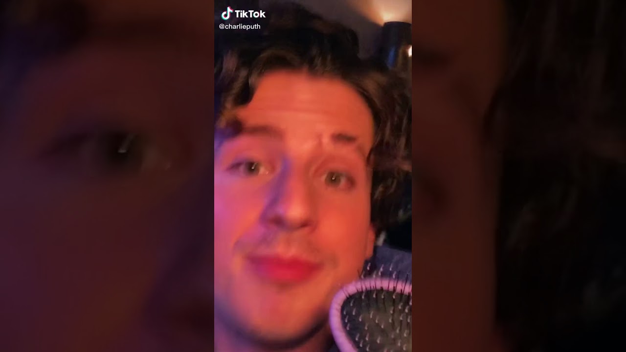 Charlie Puth - TikTok (Eyebrow Story) | December 29, 2020 - YouTube