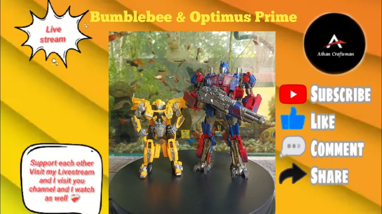 Let's talk about Transformers 12 & aquatic Life Athan Craftsman is live ...