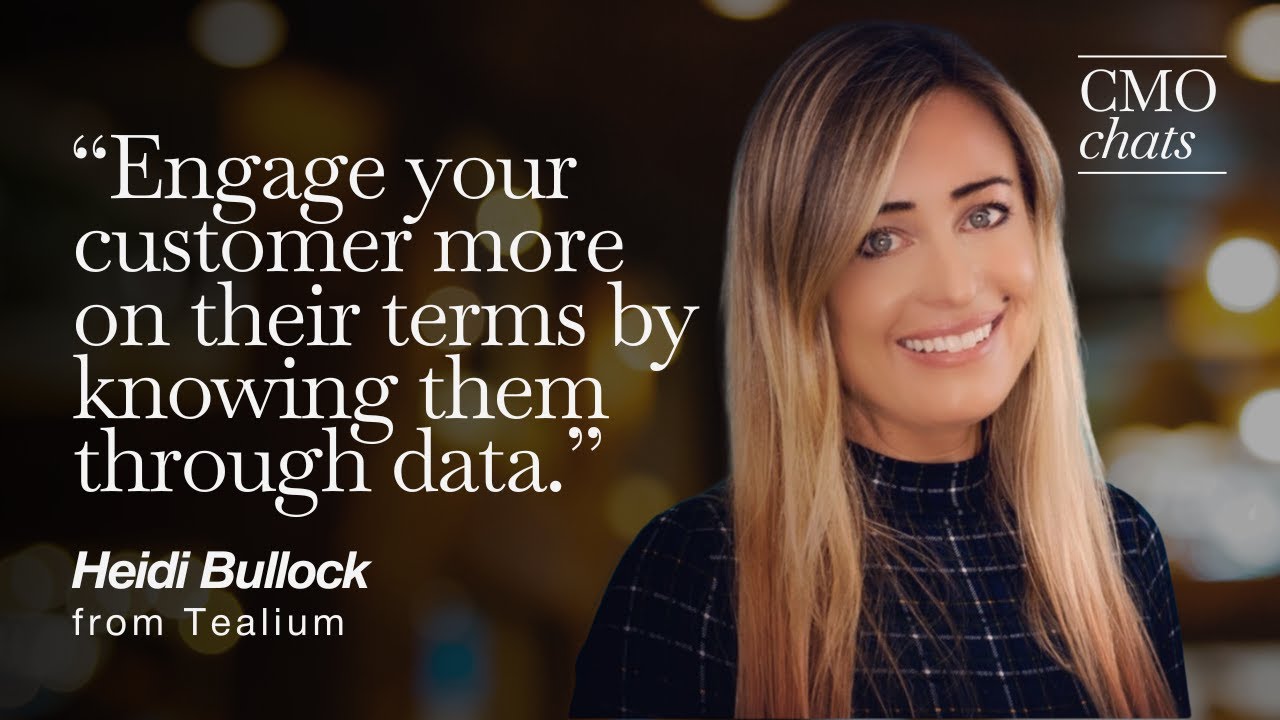 CMO Chats | Heidi Bullock of Tealium - YouTube