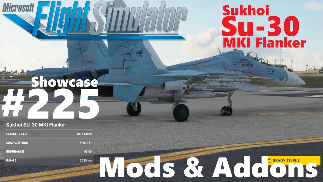 Sukhoi Su-30 MKI Flanker - Showcase #225 - Mods & Addons for Microsoft Flight Simulator 2020 4K ...