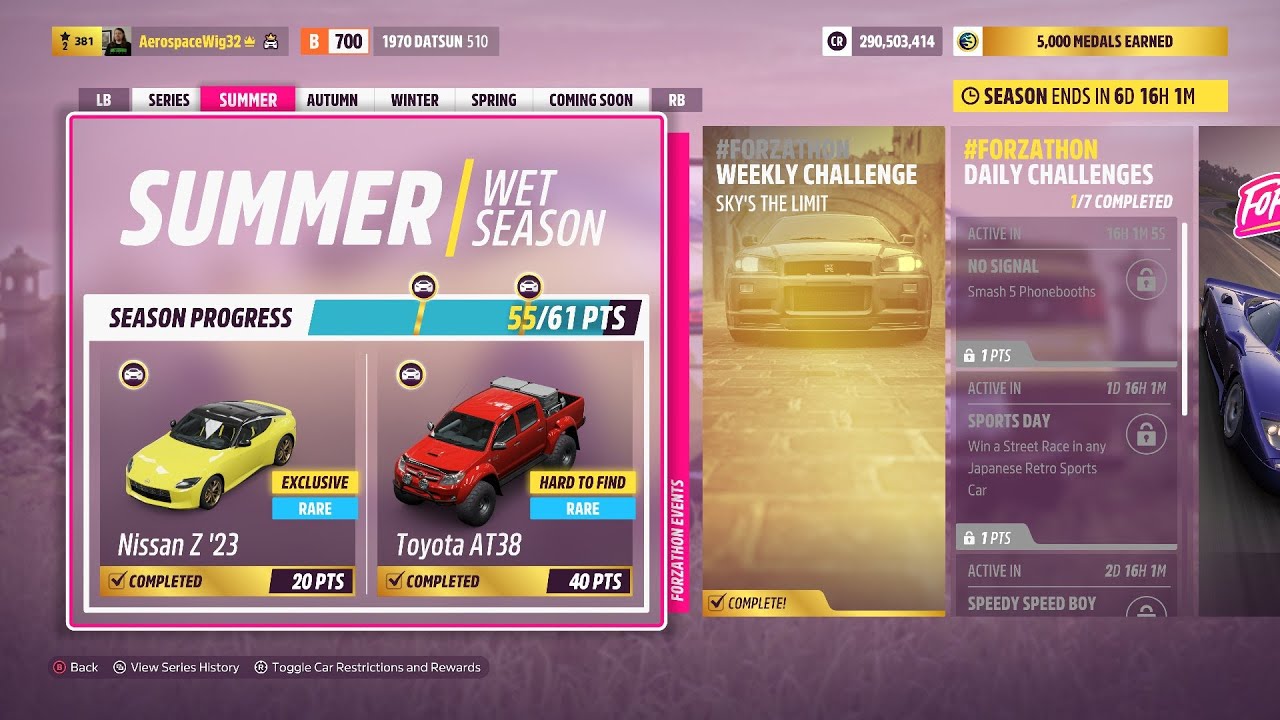 Leveling Up Forza Horizon 5 - YouTube