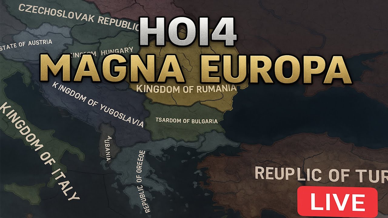 HOI4 Magna Europa Mod | Ultimate Europe-Only Hearts of Iron 4 ...