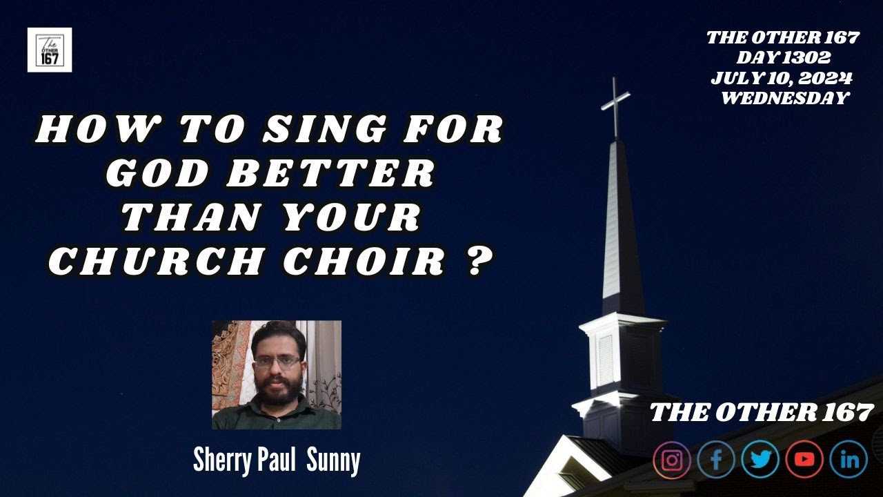 How to sing for God better than your Church Choir ? | Sherry Paul Sunny ...