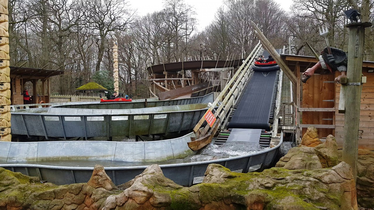 Apache Falls River Rapids Ride at Gulliver's World Warrington December ...