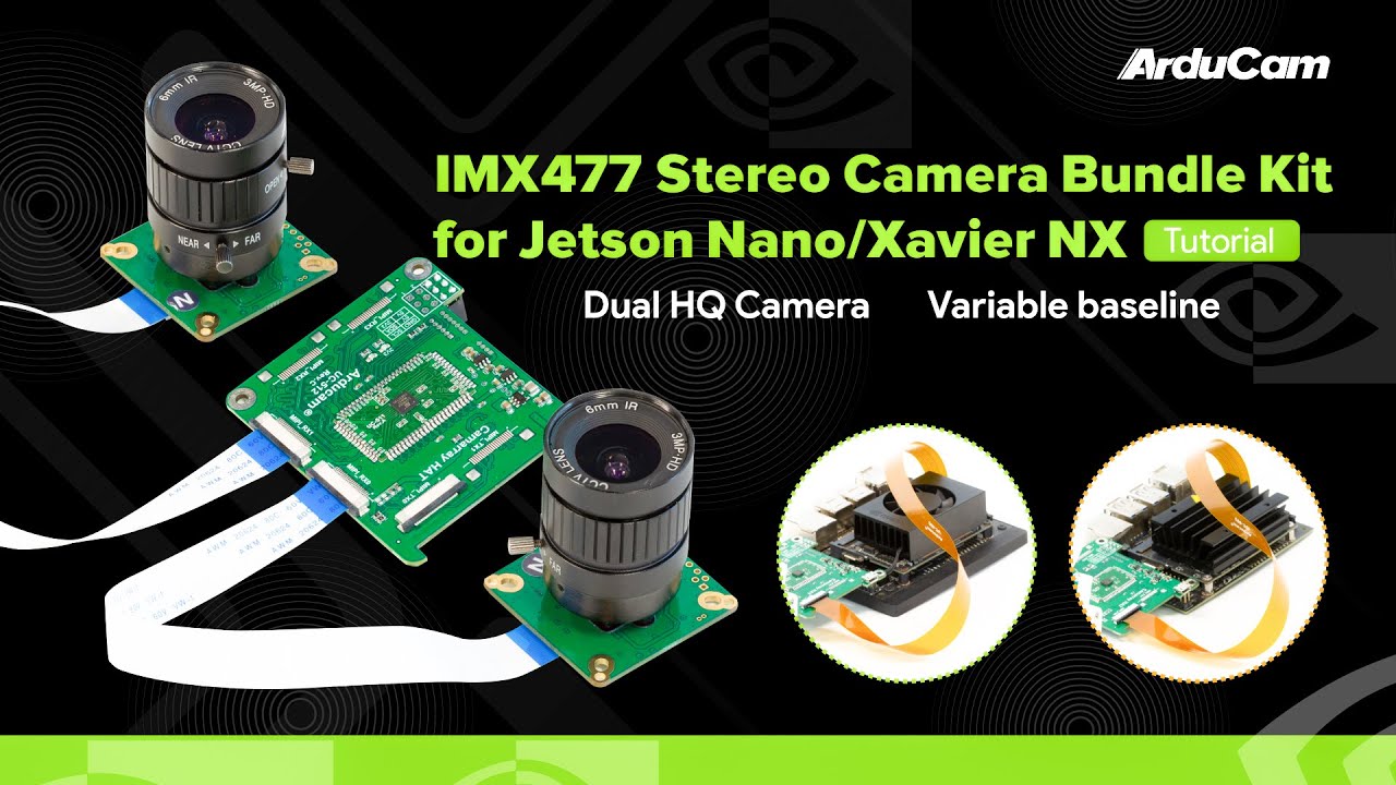 [Tutorial] Arducam Camarray 12MP*2 Synchronized Stereo Camera Bundle ...
