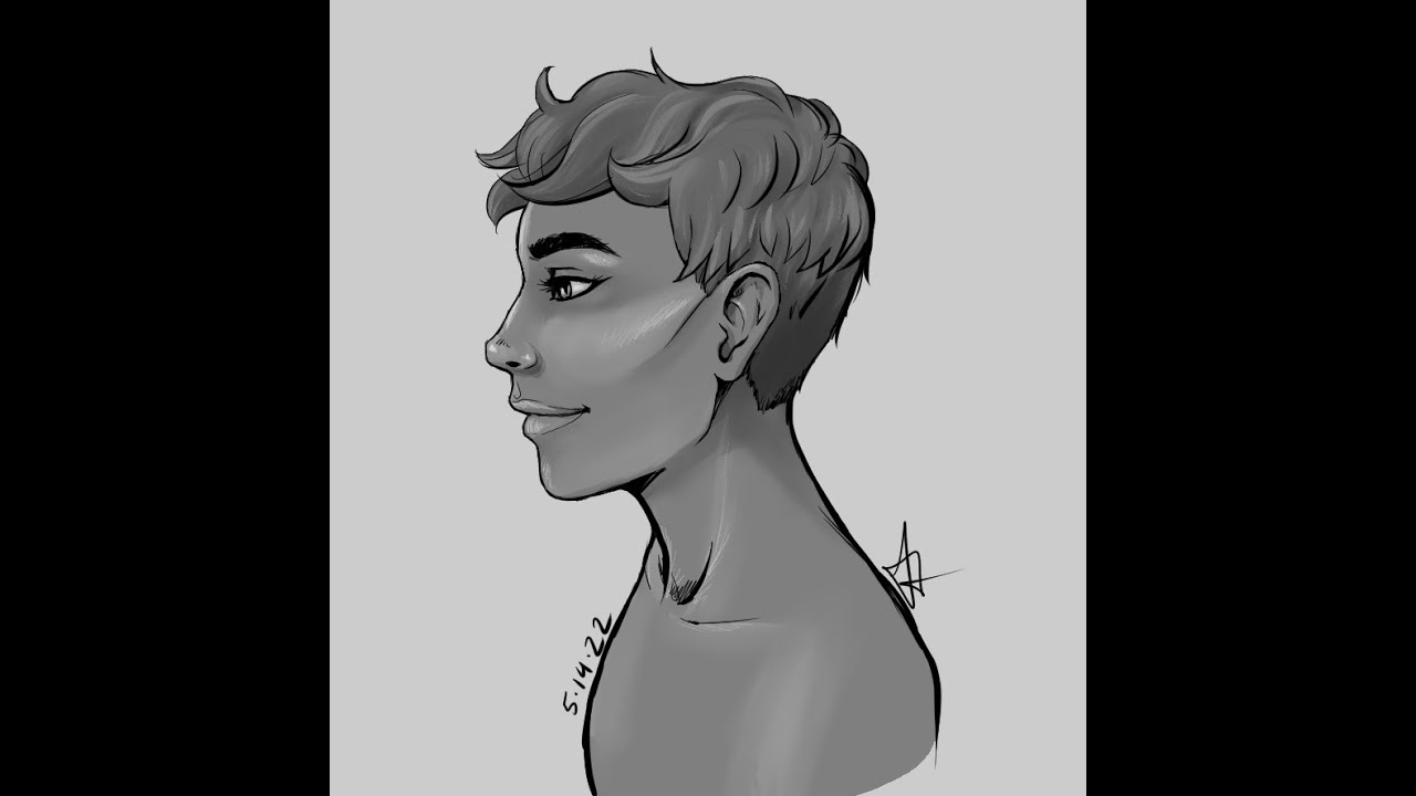 profile | shading practice - YouTube