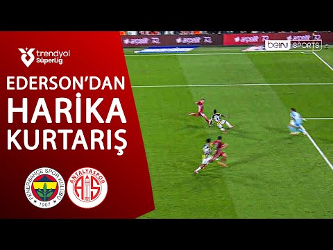 Antalyaspor'un Storm İle Geliştirdiği Atakta, Ederson Ve Oosterwolde'den Kritik Müdahaleler