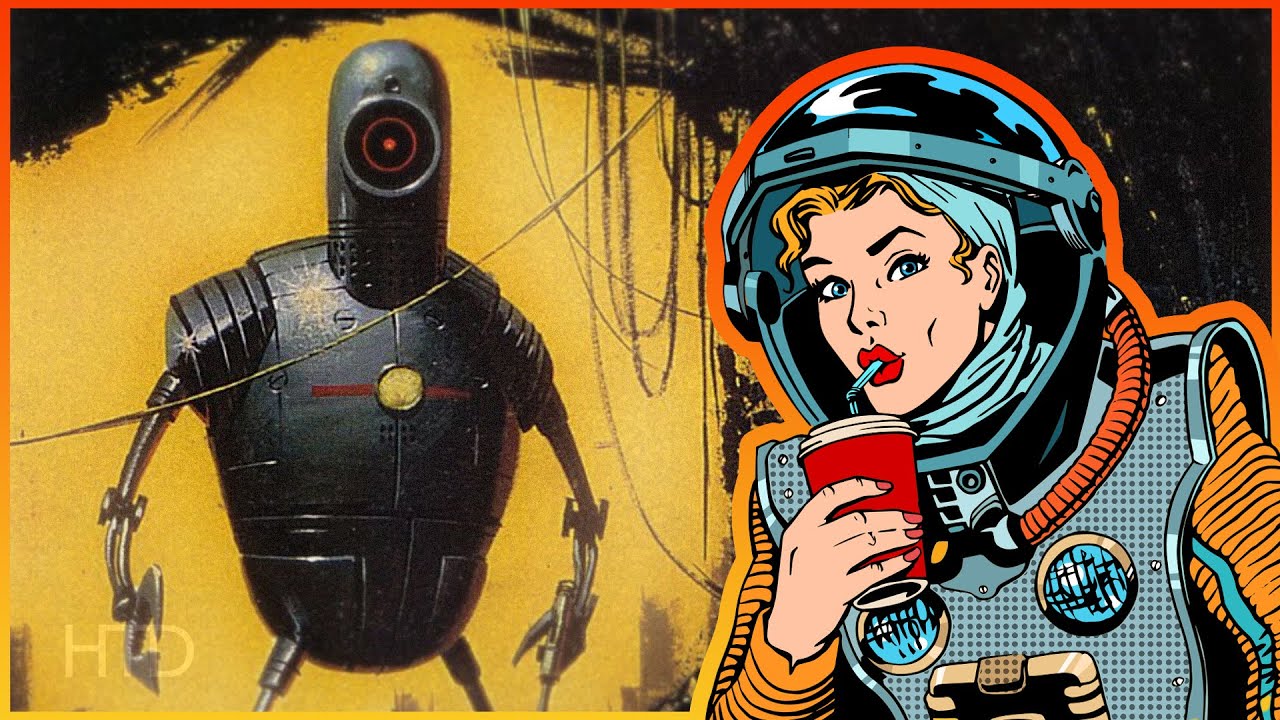 Retro Futurism Robot