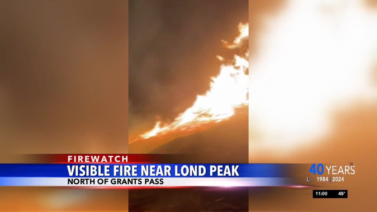 Rural Metro Fire Assists in North Grants Pass Fire - YouTube