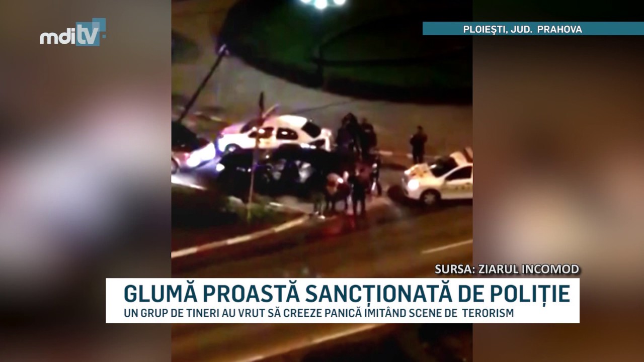 GLUMA PROASTA SANCTIONATA DE POLITIE - YouTube