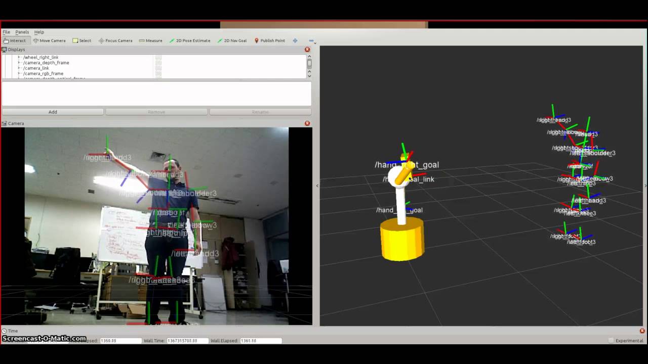 Motion retargeting with Robosem - YouTube