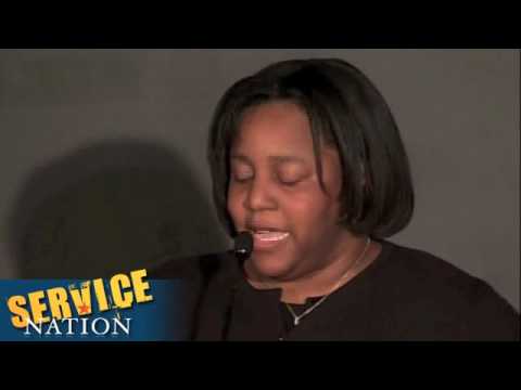 Serve America Act Anniversary - Nelda Brown - YouTube