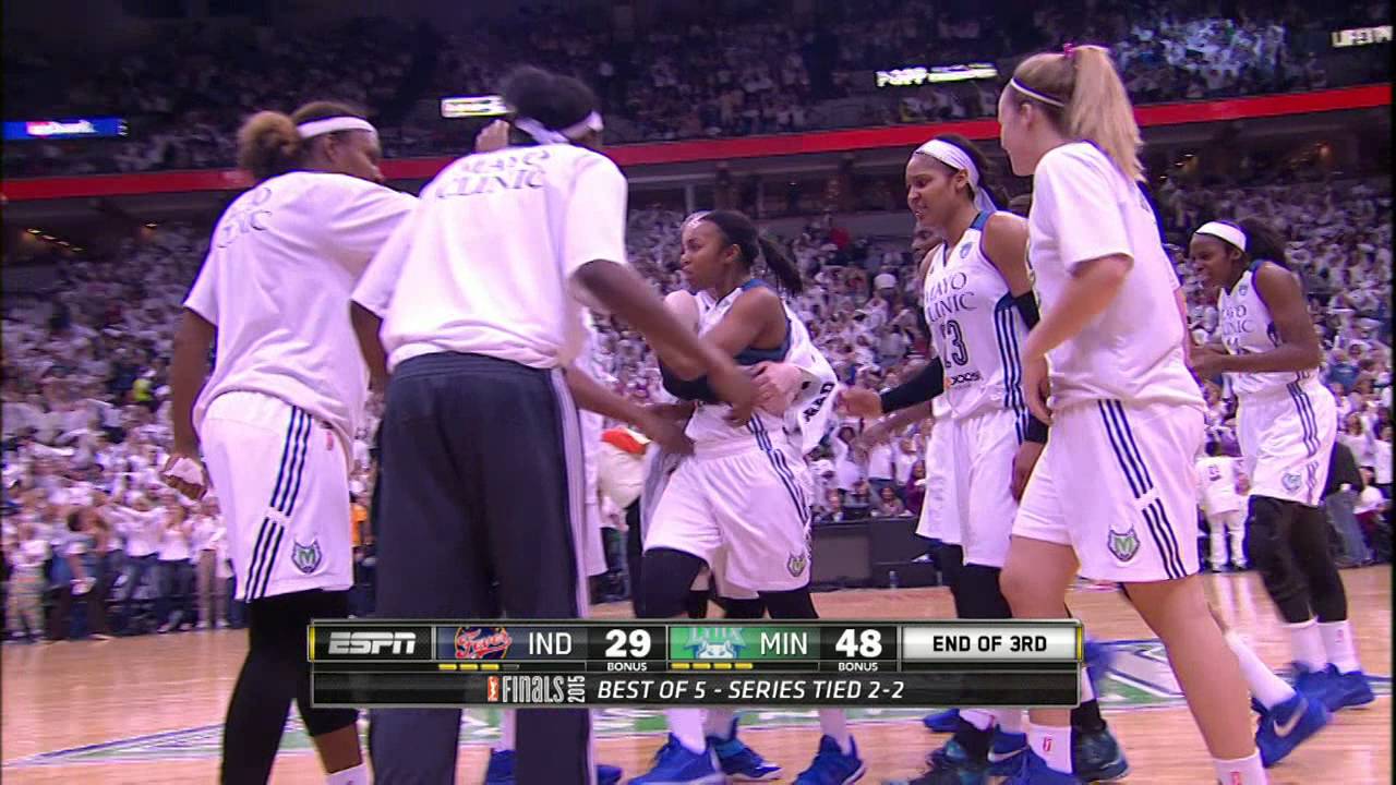 WNBA Finals Game 5 - Renee Montgomery Beats the Buzzer - YouTube