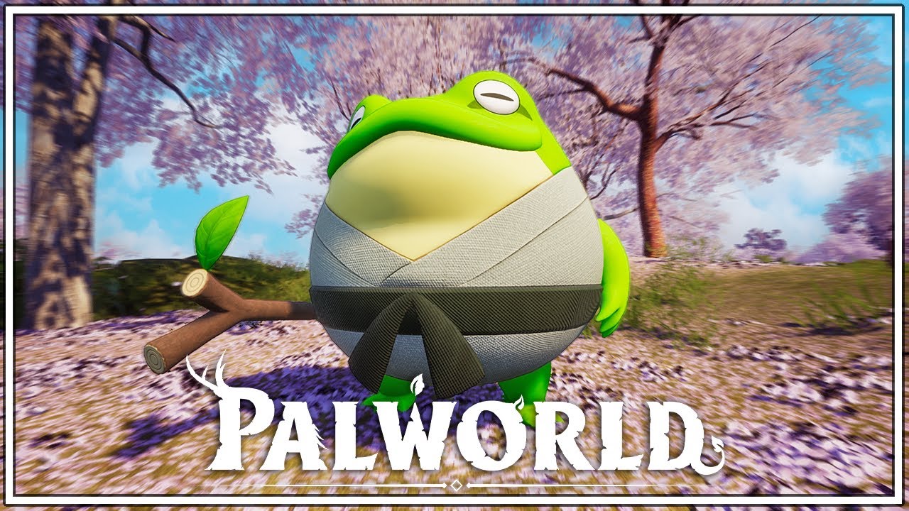The NEW Cherry Blossom Area Is Beautiful !! | PALWORLD [EPISODE 38 ...
