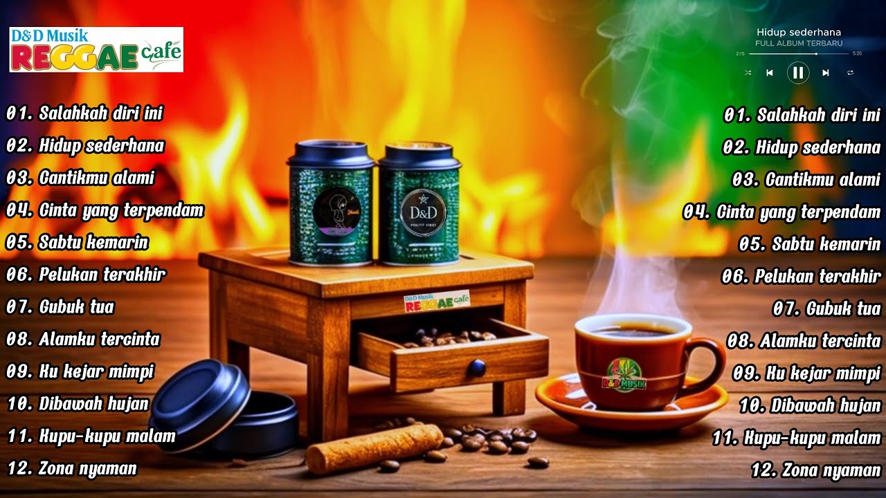 LAGU REGGAE Cafe SUPER SANTAI ALBUM TERBARU BASS LEMBUT ENAK DIDENGAR ...