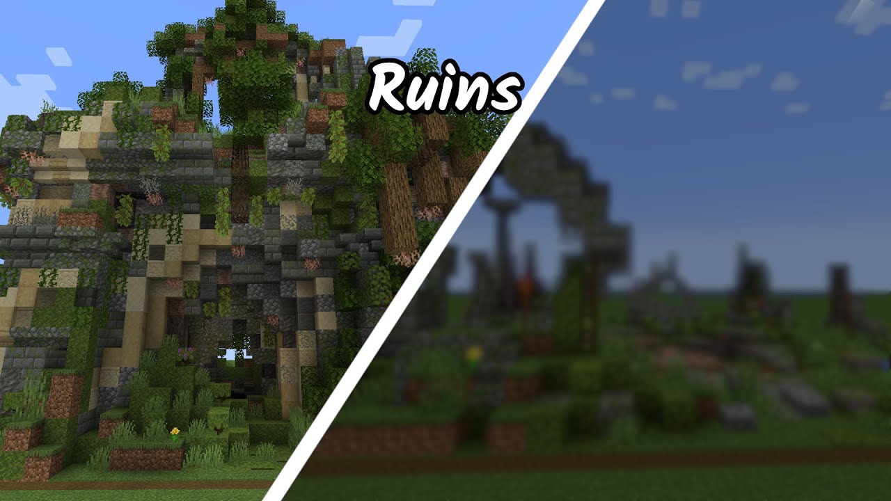 Crumbling Modern Buildings Minecraft Project