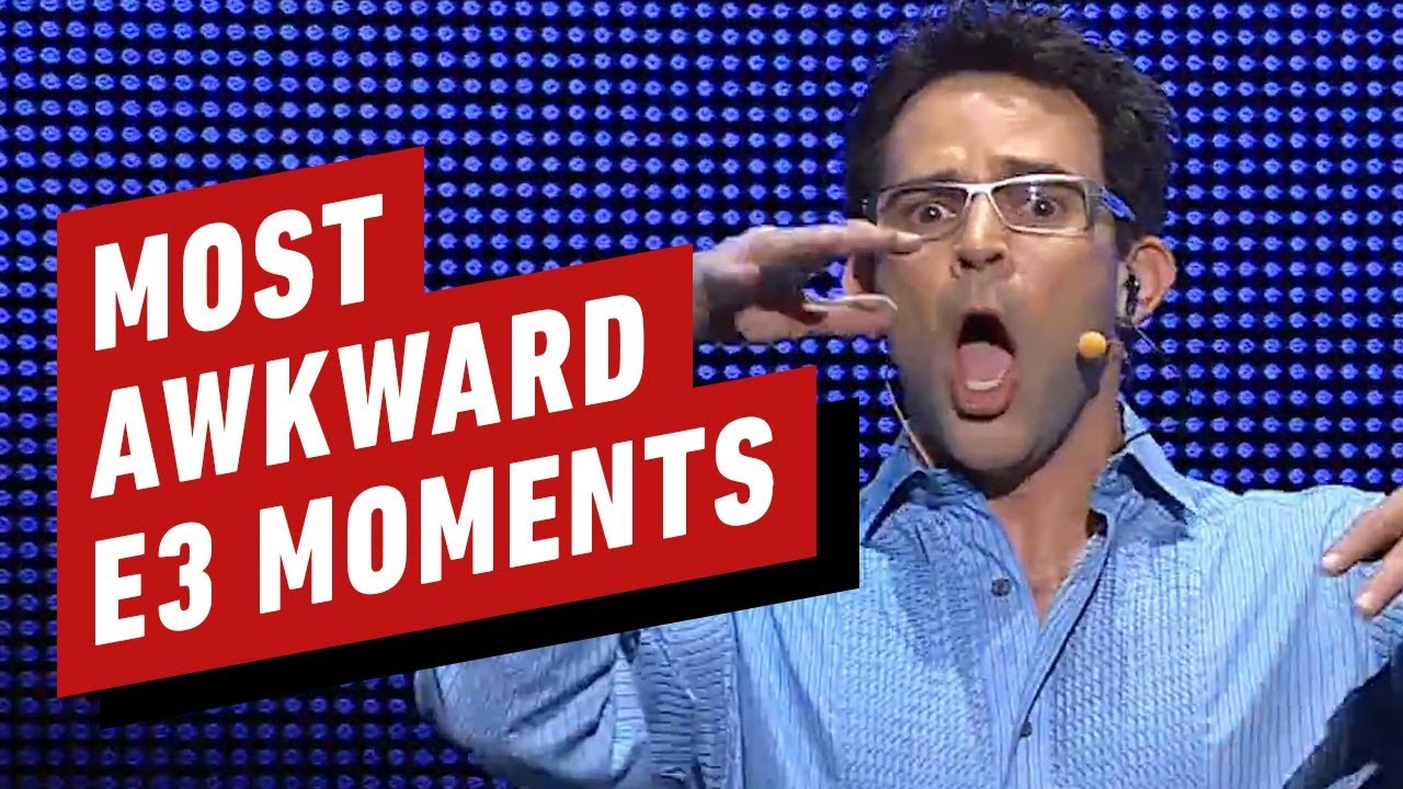 7 of the Most Awkward E3 Moments - YouTube