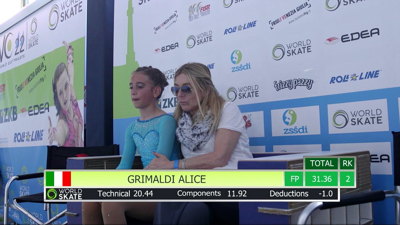 AWC22 - Alice Grimaldi - Free: Long Program (16.05.2022) - YouTube